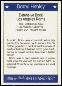 No. 20: Darryl Henley – Tom Hoffarth's The Drill: More Farther Off the Wall