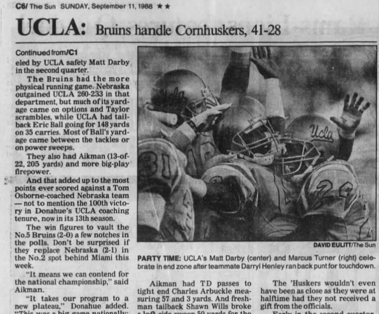 No. 20: Darryl Henley – Tom Hoffarth's The Drill: More Farther Off the Wall