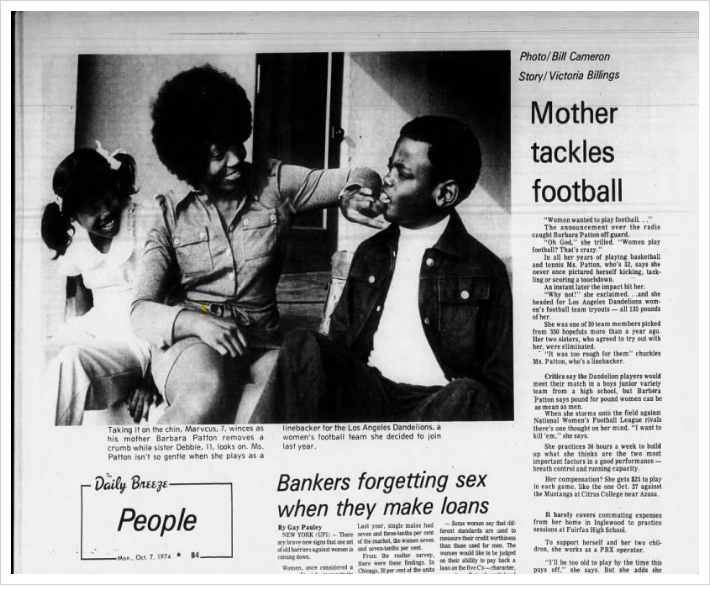 No. 49: Marvcus Patton (and his mother, Barbara) – Tom Hoffarth's The ...