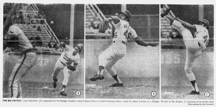 No. 46: Juan Marichal (with John Roseboro) – Tom Hoffarth's The Drill ...